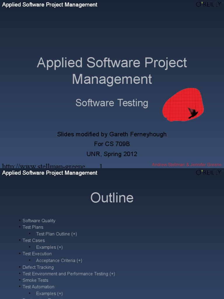 Applied Software Project Management | PDF | Software Testing | Software