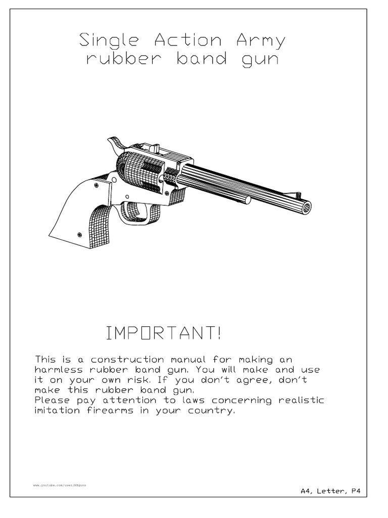 Single Action Army Revolver | PDF