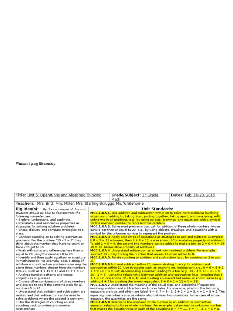 New LP Template | PDF | Subtraction | Equations