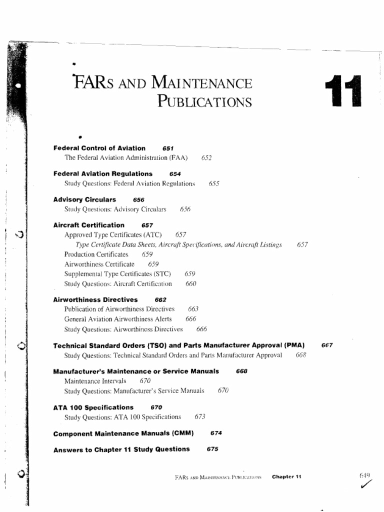 Federal Aviation Regulations Overview | PDF | United States Government ...
