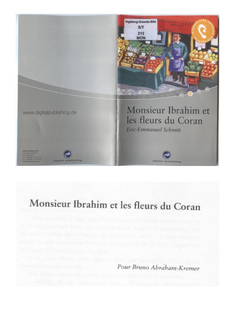 Monsieur Ibrahim Et Les Fleurs Du Coran | PDF