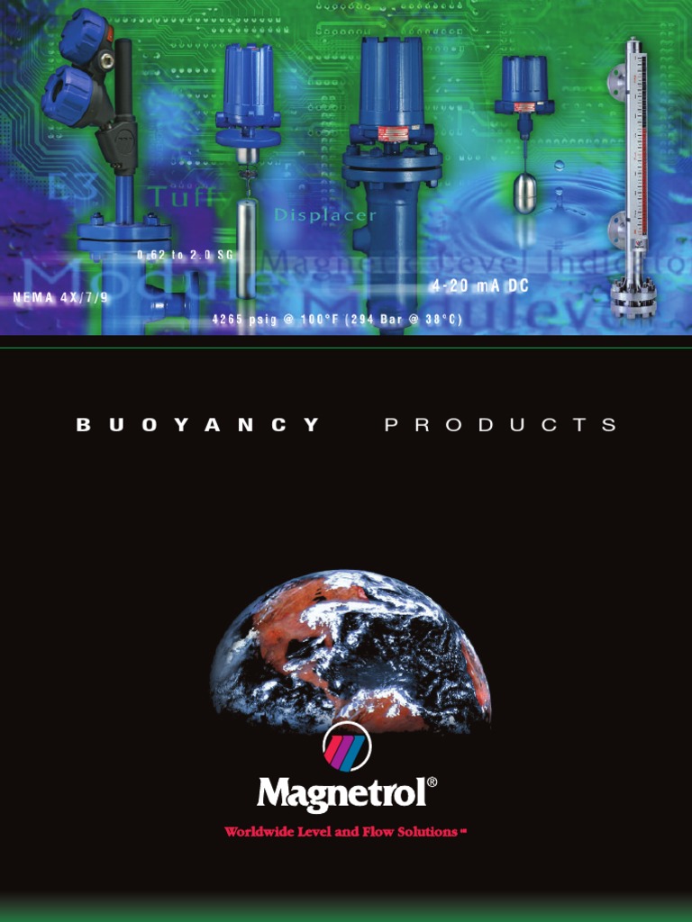 Magnetrol Types | PDF | Buoyancy | Switch