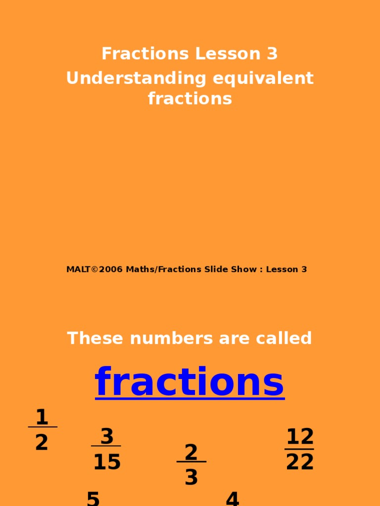Pecahan Setara | Download Free PDF | Fraction (Mathematics) | Teaching ...