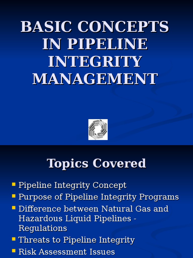 Pipeline Integrity Management Overview | PDF | Pipeline Transport ...