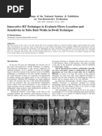 RT Sensitivity Calculation - Twi | PDF | Radiography | Pipe (Fluid ...