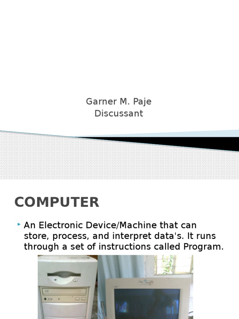 Computer Hardware Presentation | Download Free PDF | Computer Hardware ...