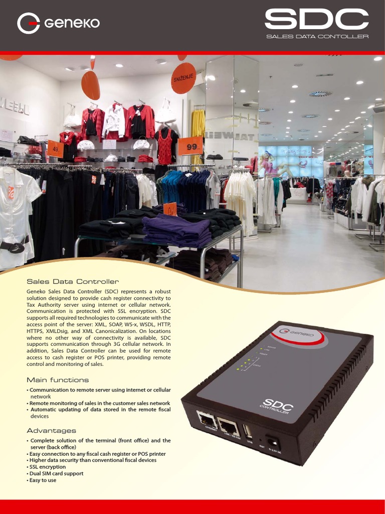 Sales Data Controller Overview | PDF | Point Of Sale | Computer Data ...