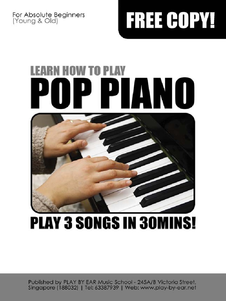 How To Play Pop Piano in 30mins | PDF
