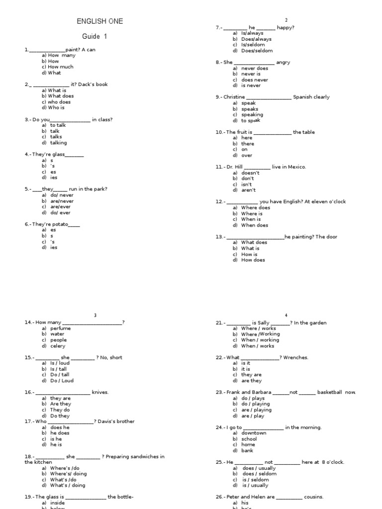 10 Inglesi 1 | PDF | Leisure