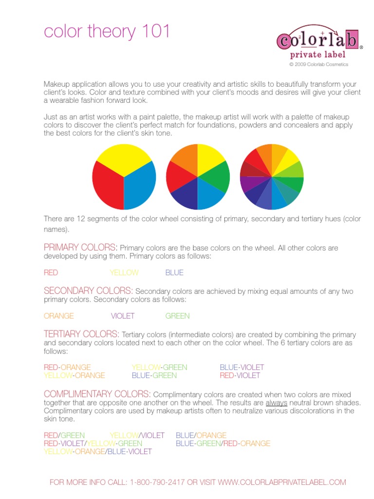Color Theory 101 | PDF | Color | Grey