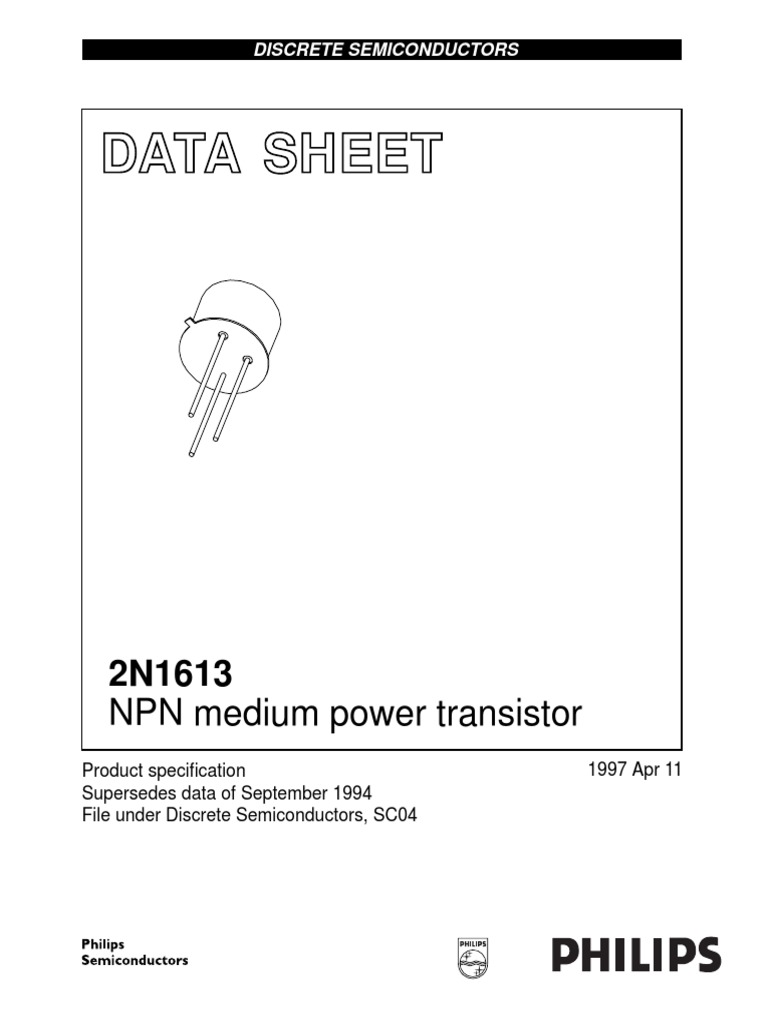 2n1613 | Bipolar Junction Transistor | Semiconductor Devices