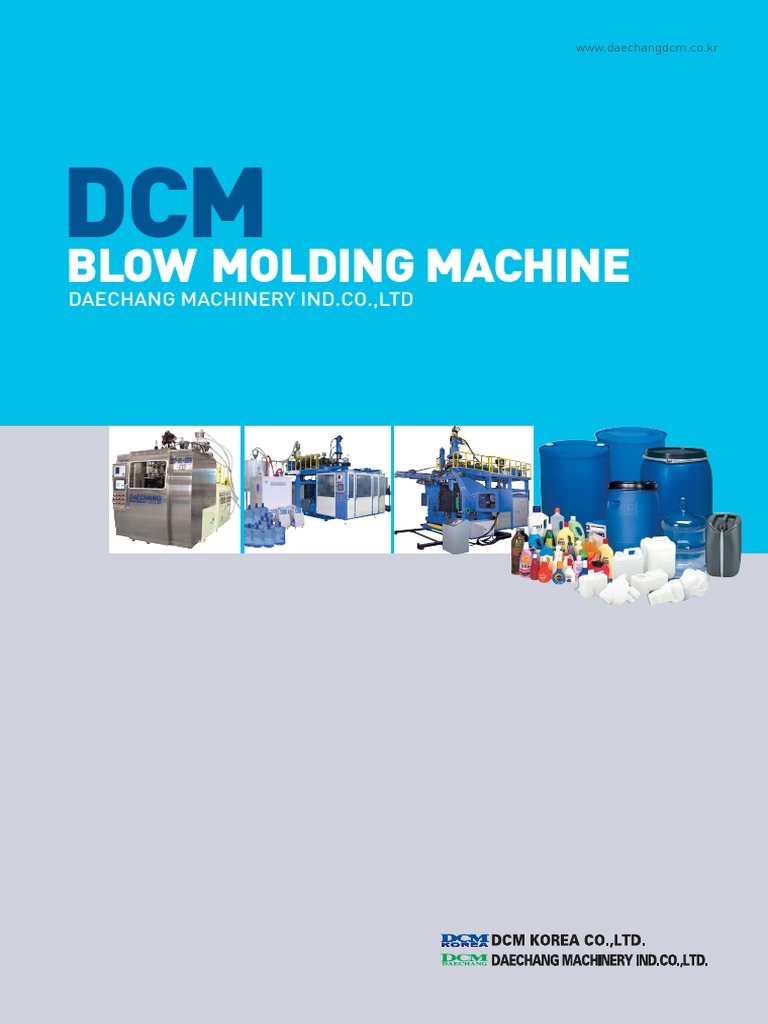 Blow Molding Machine | PDF | Industrial Processes | Manufactured Goods