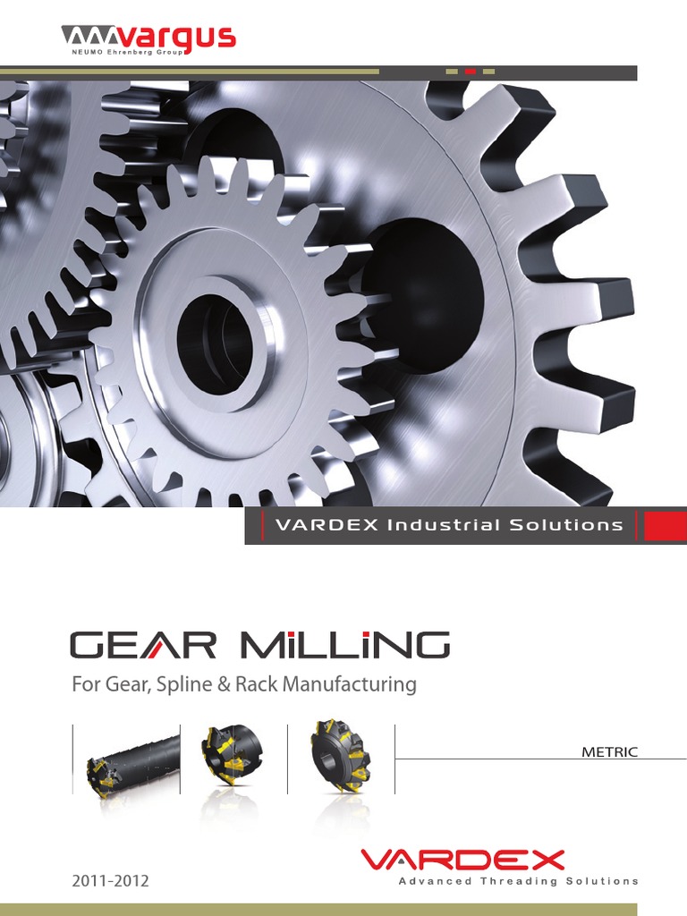 Gear Milling Vardex Pdf Steel Gear