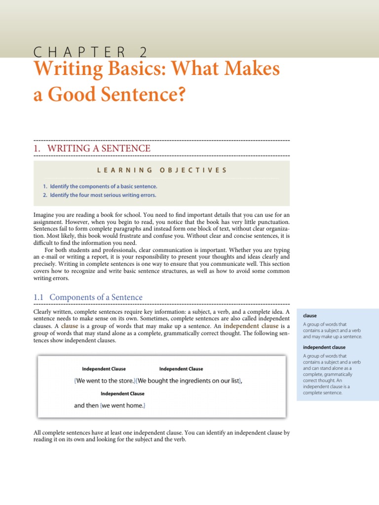 Writing For Success - Ch02 Week 1 | PDF | Grammatical Number | Verb