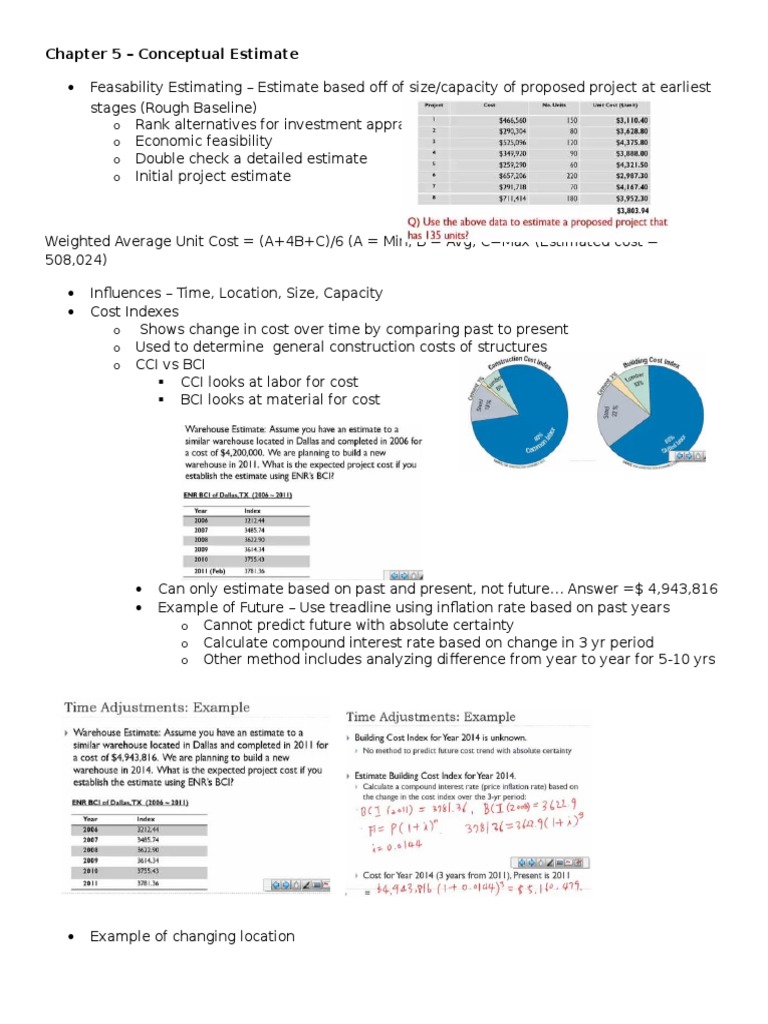 Conceptual Estimating Techniques Explained | PDF | Computers ...