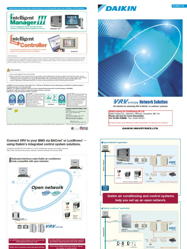 Daikin VRV Air Conditioning | PDF | Air Conditioning | Hvac