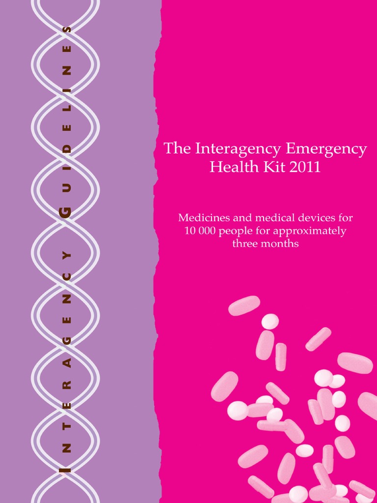 Emergency Health Kit | PDF | Reproductive Health | Malaria