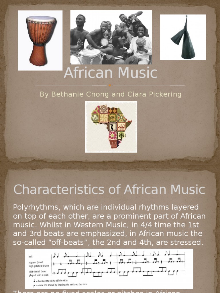 African Music Powerpoint | Drum | Rhythm