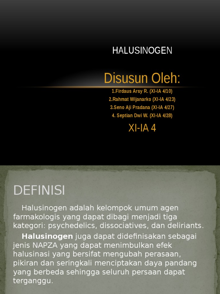 Halusinogen | PDF