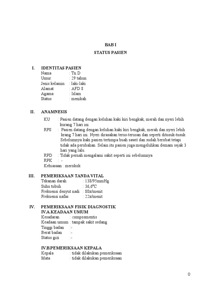 Laporan Kasus Bedah Selulitis 3 | PDF