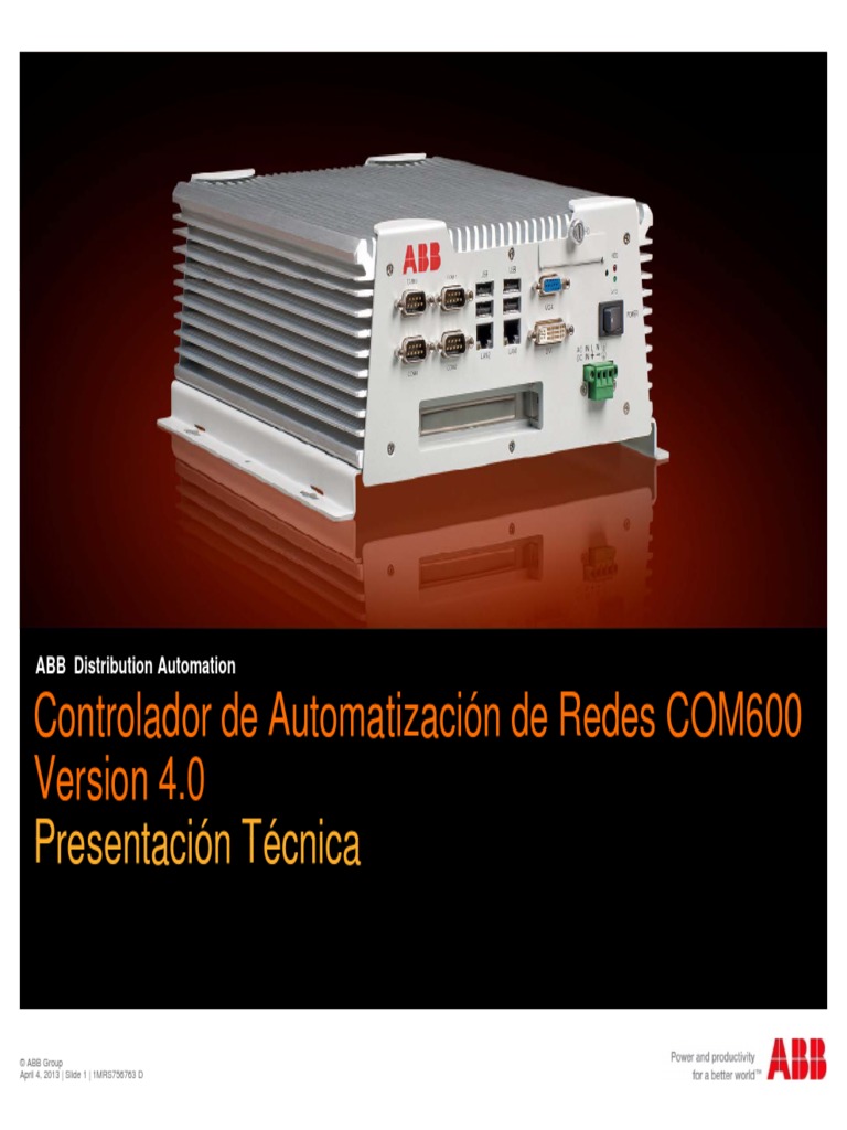 ABB Controlador | PDF | Scada | Hardware de la computadora