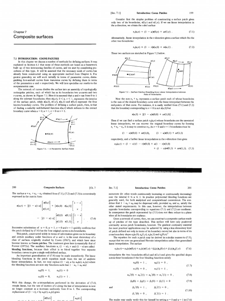 Constructing Smooth Composite Surfaces from Boundary Curves and Cross ...