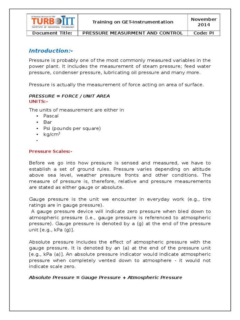 Introduction:-: Training On GET-Instrumentation November 2014 Document ...