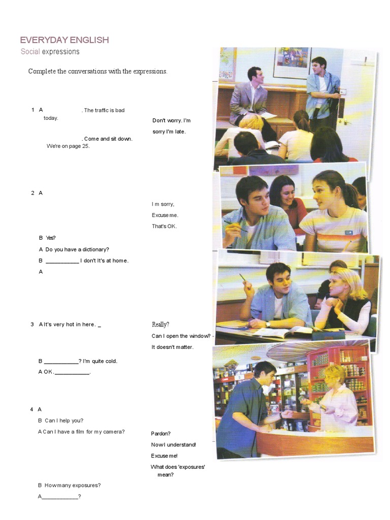 Everyday English | PDF