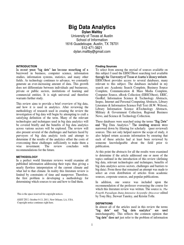 Big Data Analytics | PDF | Big Data | Analytics