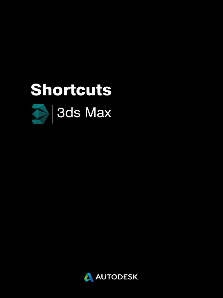 Complete Shortcuts 3ds Max | PDF | Graphics Software | 3 D Computer ...