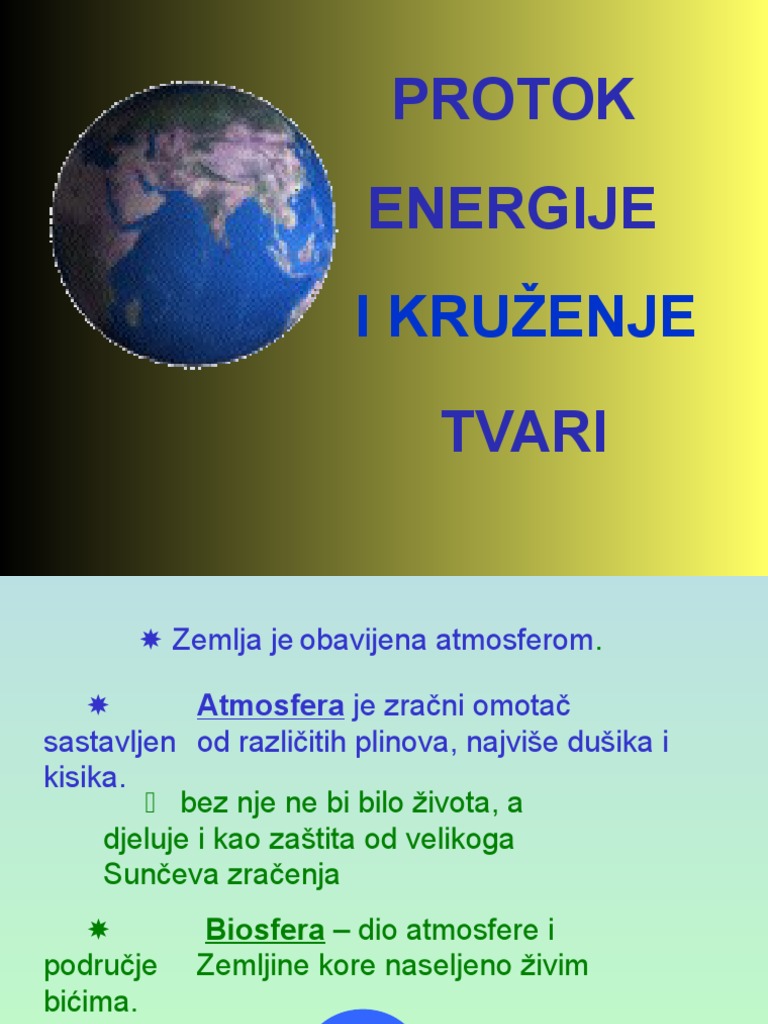 Protok Energije | PDF