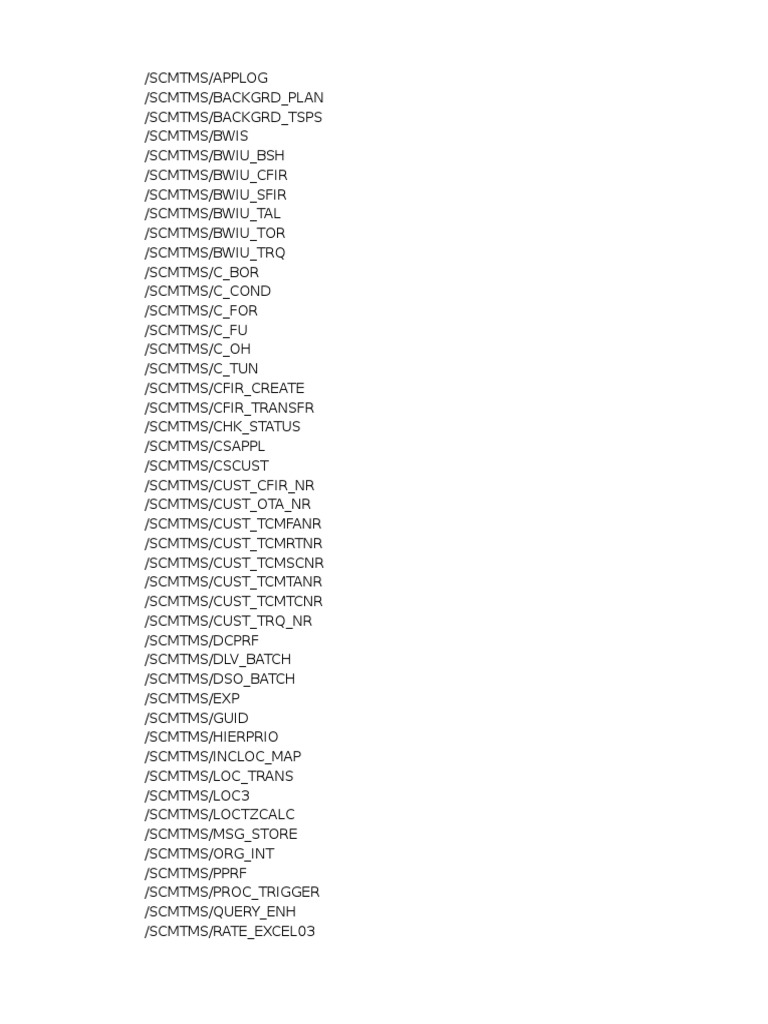 Tcodes | PDF | Digital Technology | Business