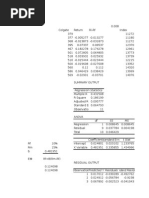 Beta Calculation | PDF | Errors And Residuals | Inductive Reasoning