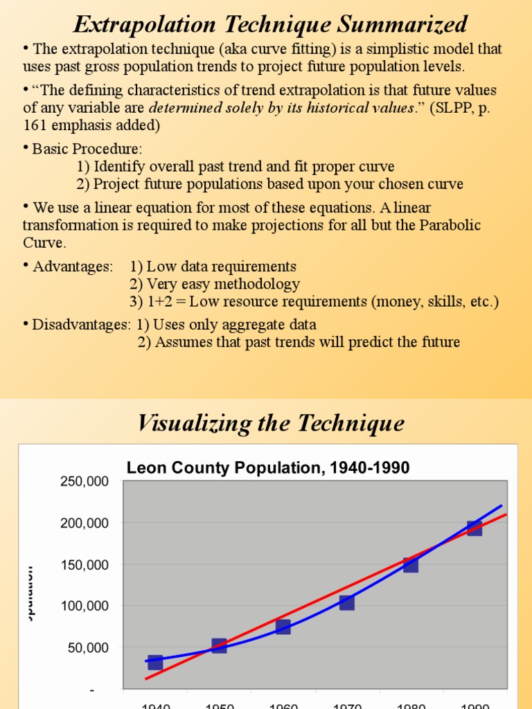 Extrapolation Technique Summarized Pdf Exponential Function Logarithm