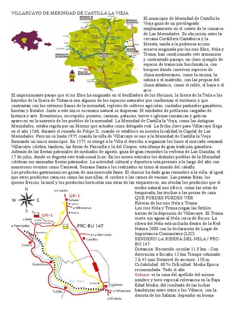 Villarcayo de Merindad de Castilla La Vieja | PDF | Torre | Diseño ...