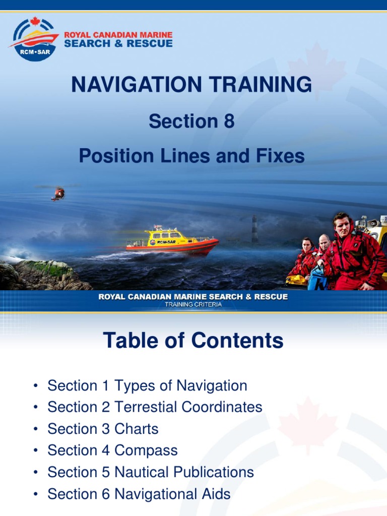 Determining Ship's Position PDF | PDF | Compass | Navigation