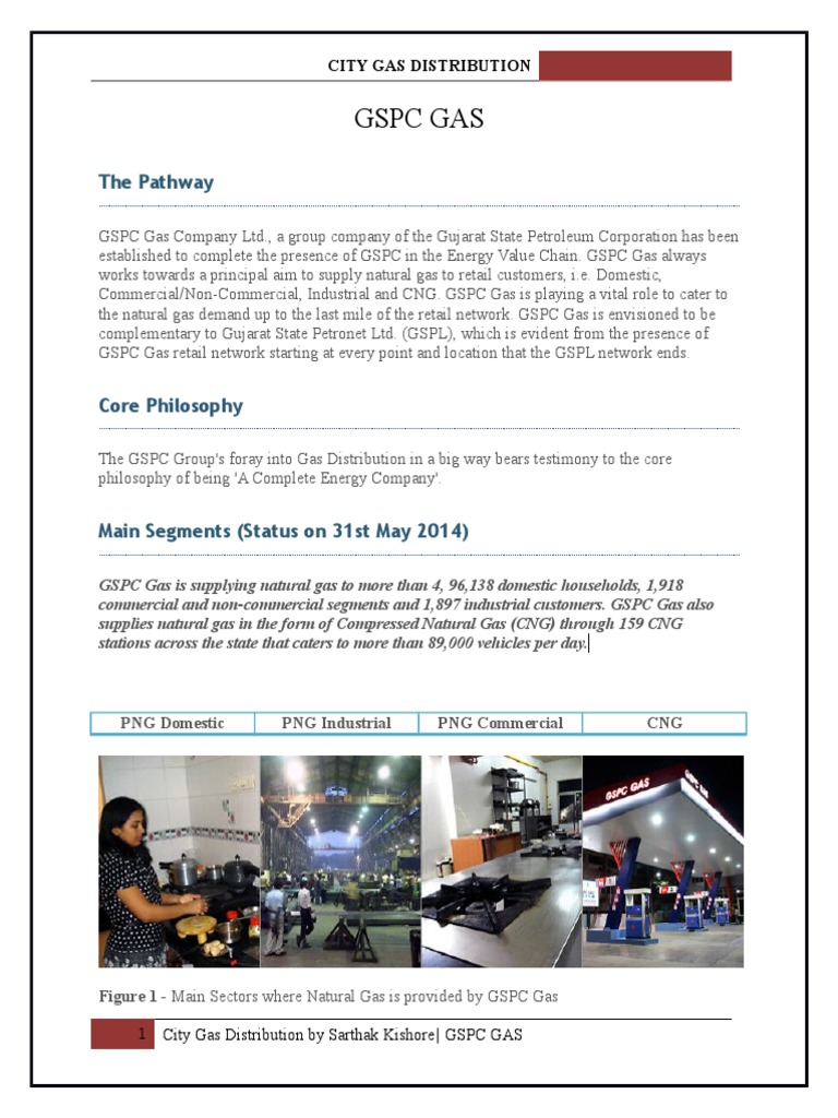GSPC Gas Distribution and CNG Stations | PDF | Anode | Natural Gas