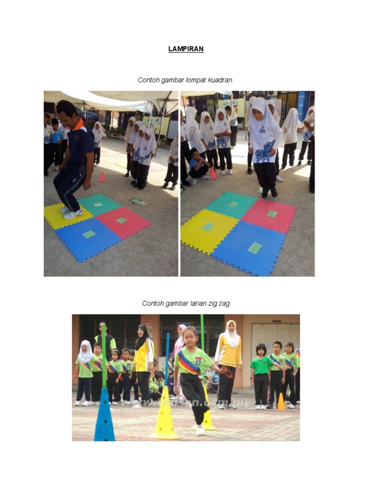 Contoh Gambar Lompat Kuadran.: Lampiran | PDF