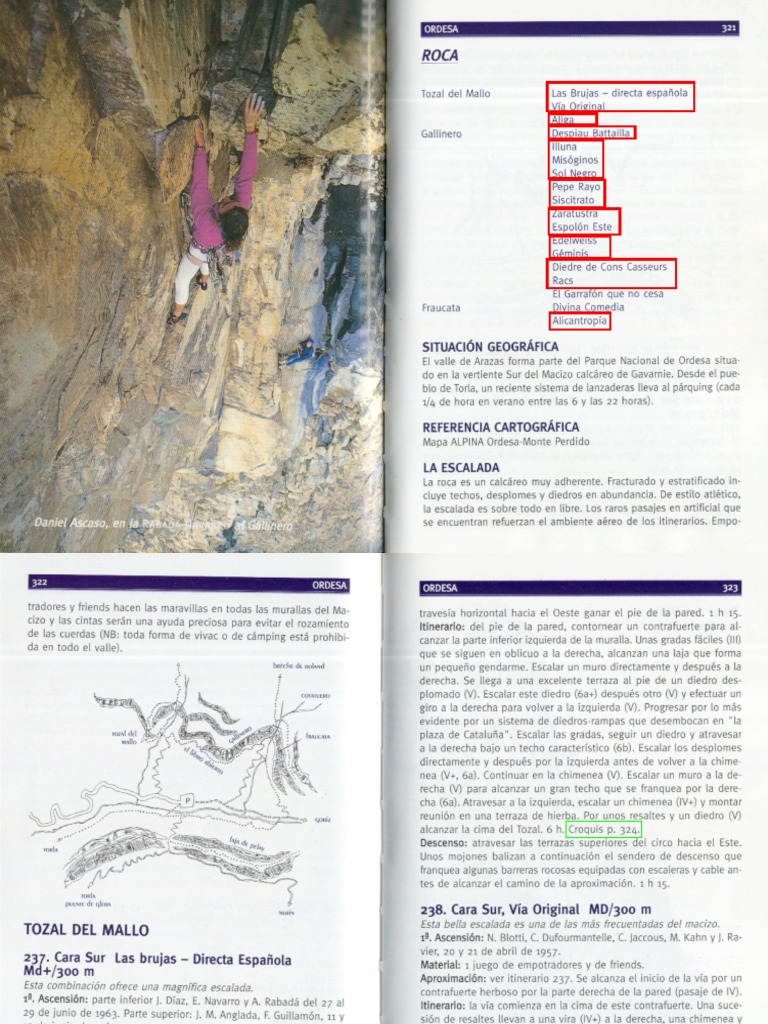 Escalada en Ordesa PDF | PDF