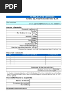 Nota de Comanda - Model | PDF