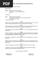 Aneks Ugovora o Zakupu | PDF