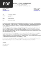 Letter of Recommendation Gun Permit | PDF