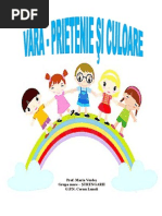 Proiect Tematic Toamna-Anotimp Bogat | PDF