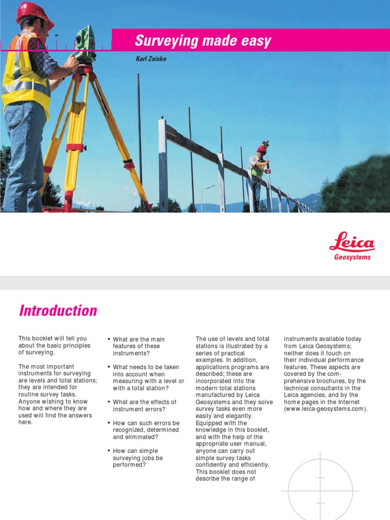 Leica Surveying Made Easy | Surveying | Global Positioning System ...