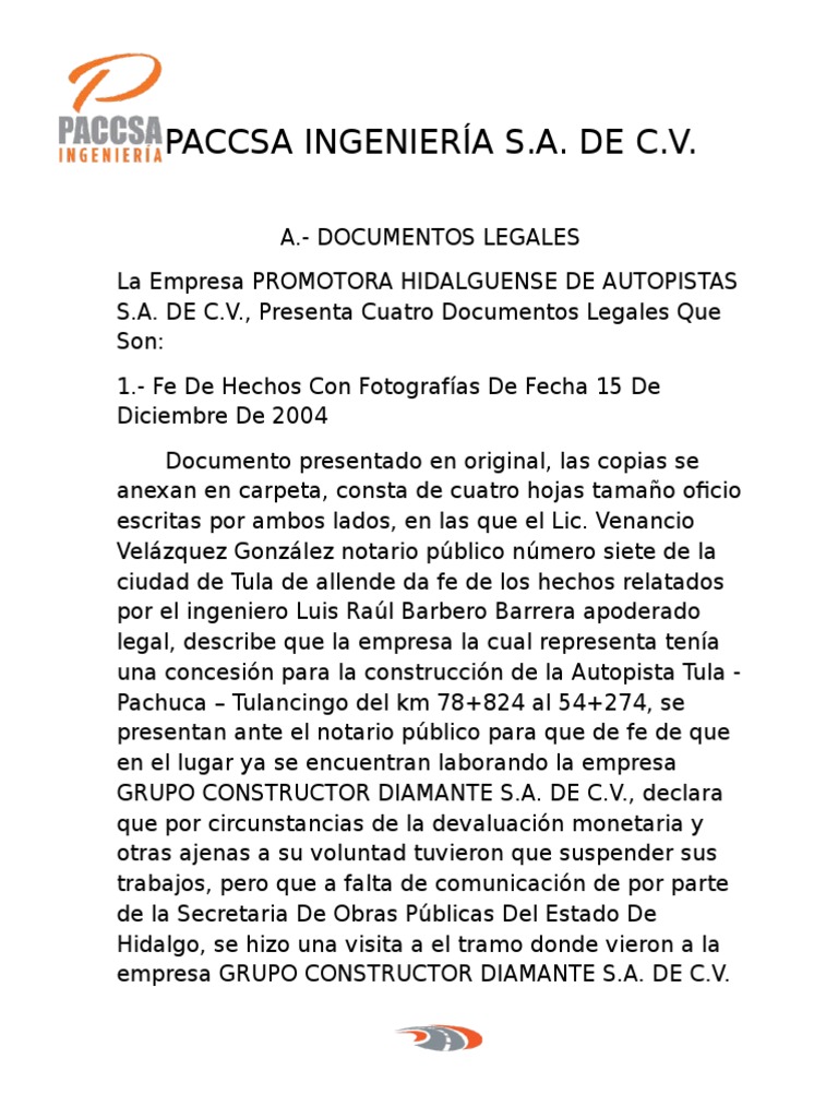 Paccsa | PDF | Derecho