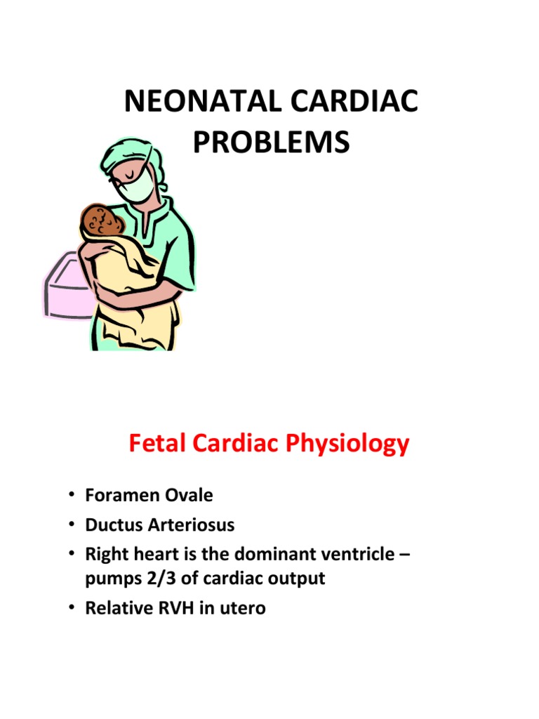 #5 Neonatal Cardiac Anomalies | PDF | Congenital Heart Defect | Heart