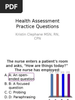 FON MCQs Vital Signs | PDF | Pulse | Blood Pressure
