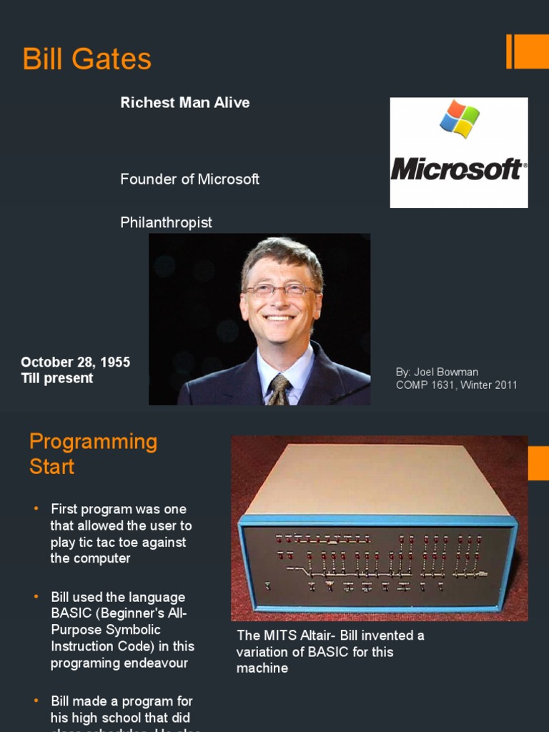 Bill Gates | Microsoft | Computing | Free 30-day Trial | Scribd