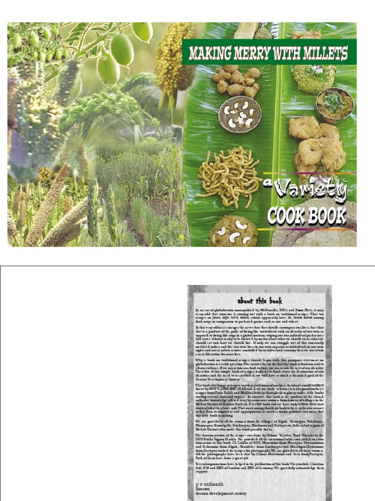 Millet Cook Book | PDF | Dietary Fiber | Diet & Nutrition