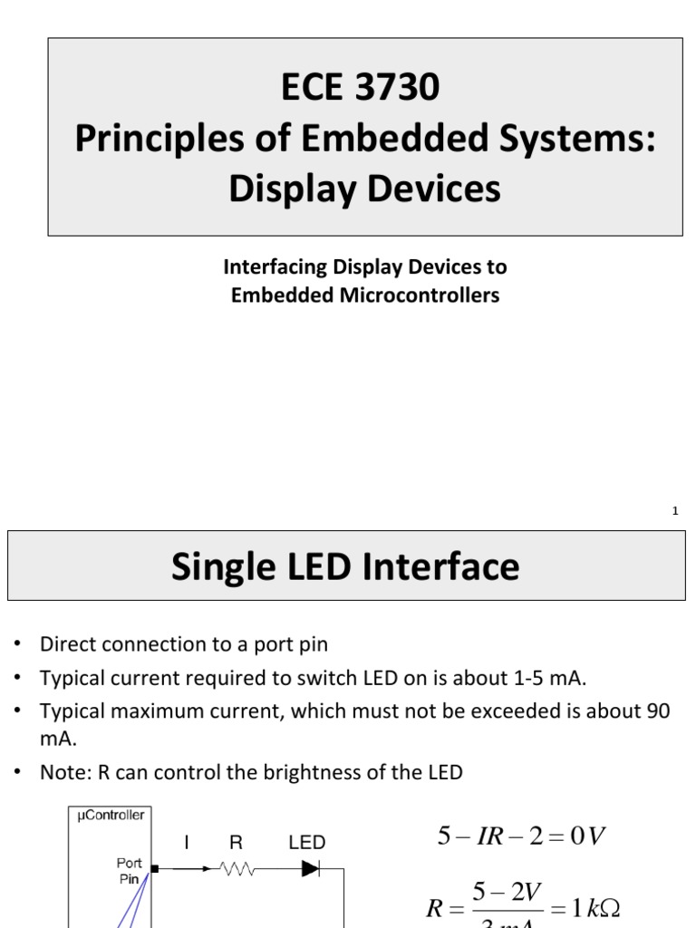 7 Segment Display | PDF | Areas Of Computer Science | Electronic ...